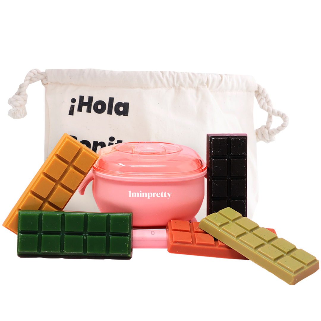 Kit de Fundidor + chocolates de cera 1minpretty | 1minpretty